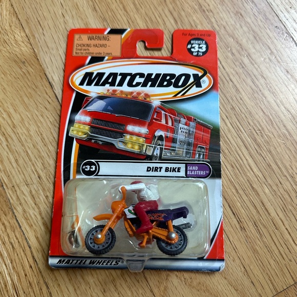 Mattel | Toys | Matchbox Sand Blasters Dirt Bike 33 | Poshmark